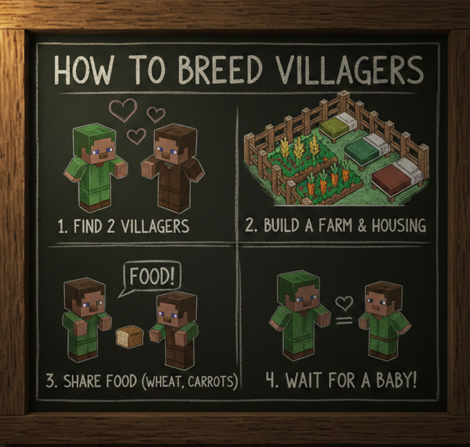 How to Breed Villagers in Minecraft (Complete 2026 Guide)