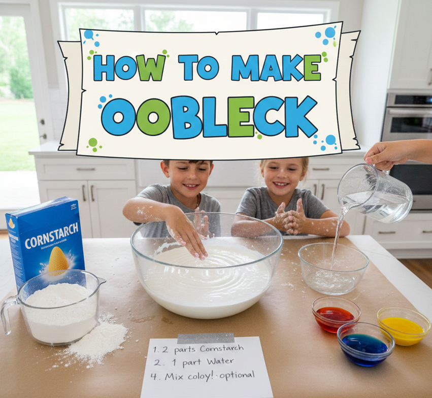 How to Make Oobleck: A Complete Science-Based Guide for Kids and Adults