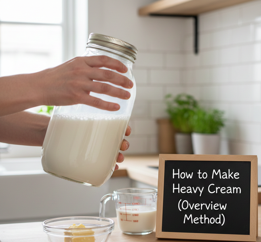How to Make Heavy Cream at Home: Easy, Reliable Methods That Actually Work