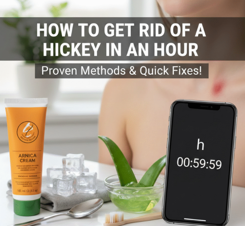 How to Get Rid of a Hickey Fast: Proven Safe Methods