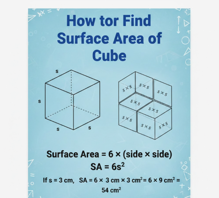 How to Find Surface Area: Formulas, Steps & Examples